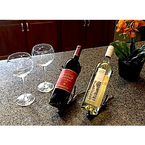 TheopWine Single Bottle Wine Rack - Gift Box