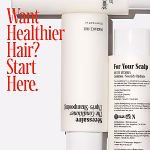 Nécessaire The Conditioner. Hyaluronic Acid + Vitamin B Complex. Fragrance-Free. Approved by the National Eczema Association.