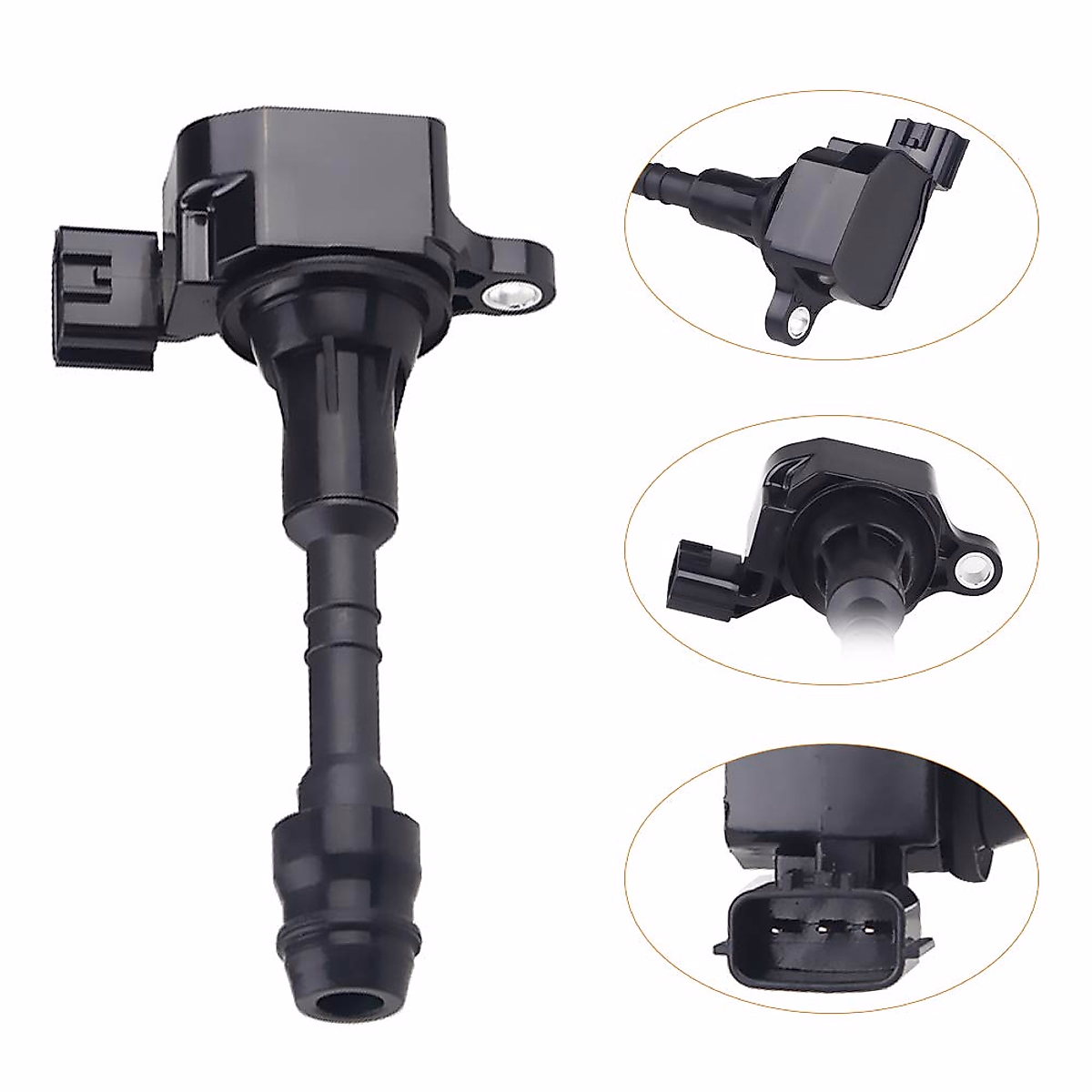 JDMON Ignition Coils Pack Compatible with Nissan Altima Frontier Maxima Pathfinder Murano Quest Infiniti QX4 I35 Replaces 222488J115 224488J111 22448-8J11C UF-349 3.5L 4.0L V6 Coil Pack