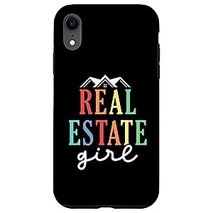 iPhone XR Real Estate Agent Girl Realtor House Property Apartment Rent Case