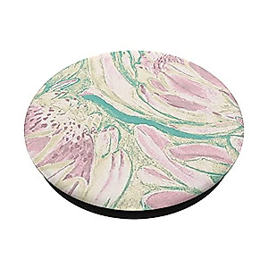 Pink Illustration Abstract Pattern Phone Popper PopSockets Swappable PopGrip