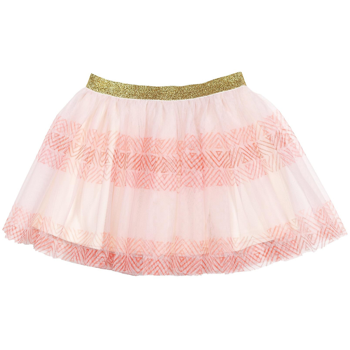 Disney Moana Little Girls Graphic T-Shirt Mesh Skirt and Scrunchie 3 Piece Outfit Set 7-8