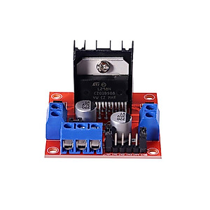AOICRIE 4PCS L298N Motor Drive Controller Board Module Dual H Bridge DC Stepper for Arduino