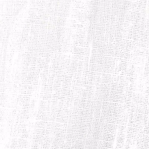 European 100% Linen White Fabric by The Yard