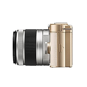 Pentax Q-S1 02 12.4MP Mirrorless Digital Camera with 3-Inch LCD (Champagne Gold)