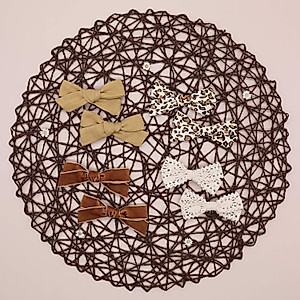 Baby Girl Hair Bow Clips Barrettes, Assorted Hair Accessories Alligator Clip for Little Girls Toddler Kids Teens