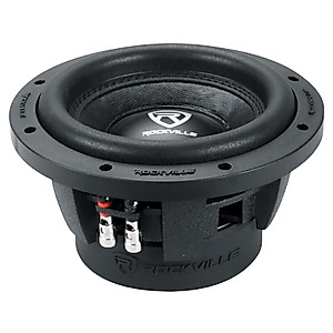 Rockville W8K6D2 V2 8" 1400w Peak Car Stereo Subwoofer Dual 2-Ohm Sub 350w RMS