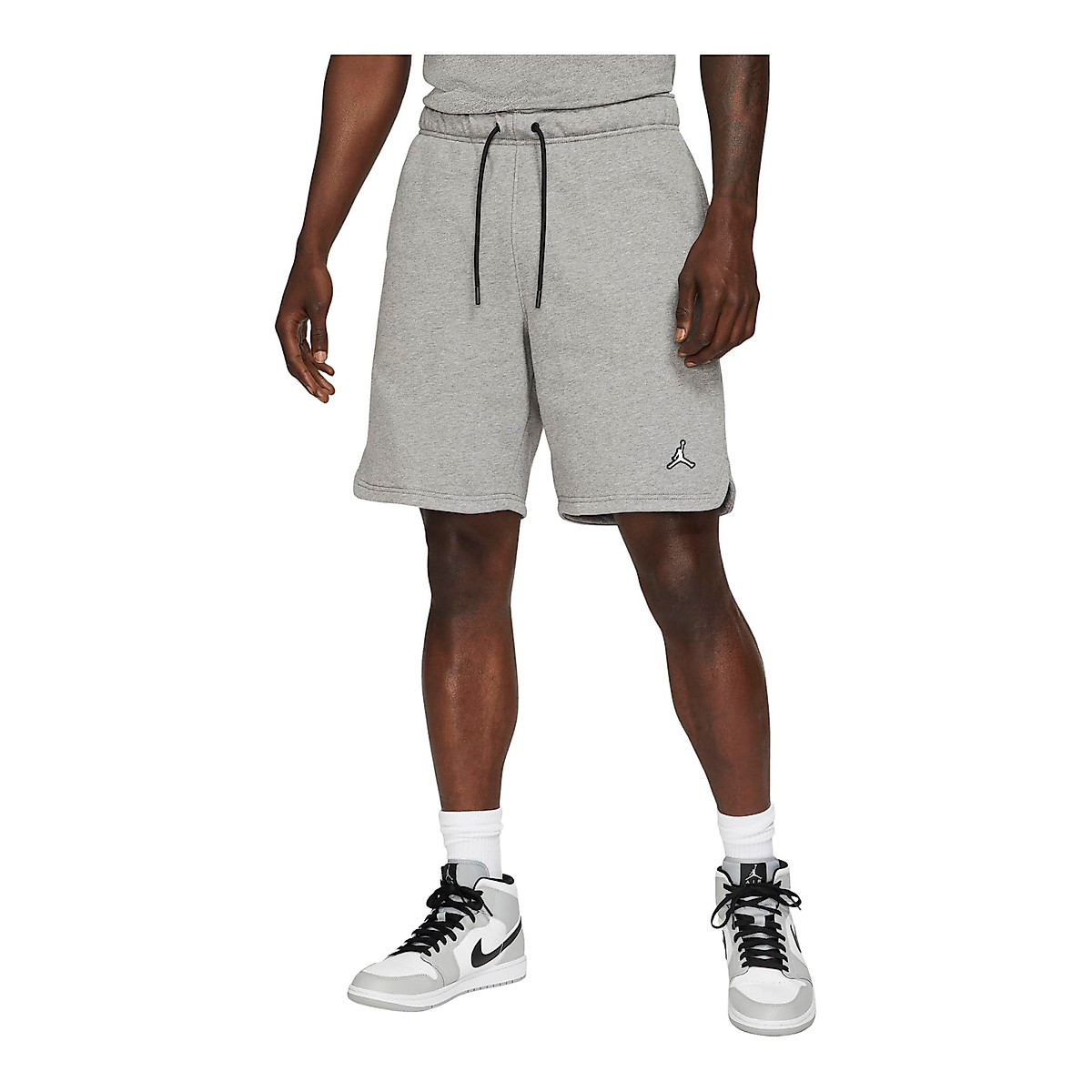 Jordan Men's Carbon Heather Essentials Fleece Shorts - S