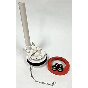 Champion 4 Flush Valve Assembly Replacement for Two Piece Toilets by NuFlush