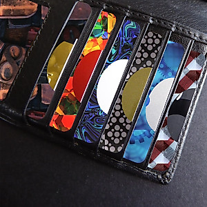 Kurtzy RFID Blocking Credit Card Protector Sleeves (8 Pack) - Contactless Card Security Holders for Men and Women - Prevent Identity Theft for Credit or Debit Cards - Slim Design to Fit Wallets/Purses