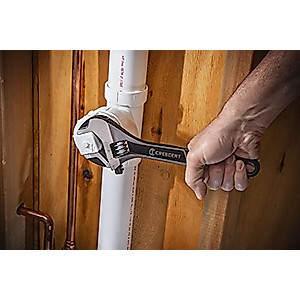 Crescent 2 Pc. Wide Jaw Adjustable Wrench Set 6" & 10" - ATWJ2610VS