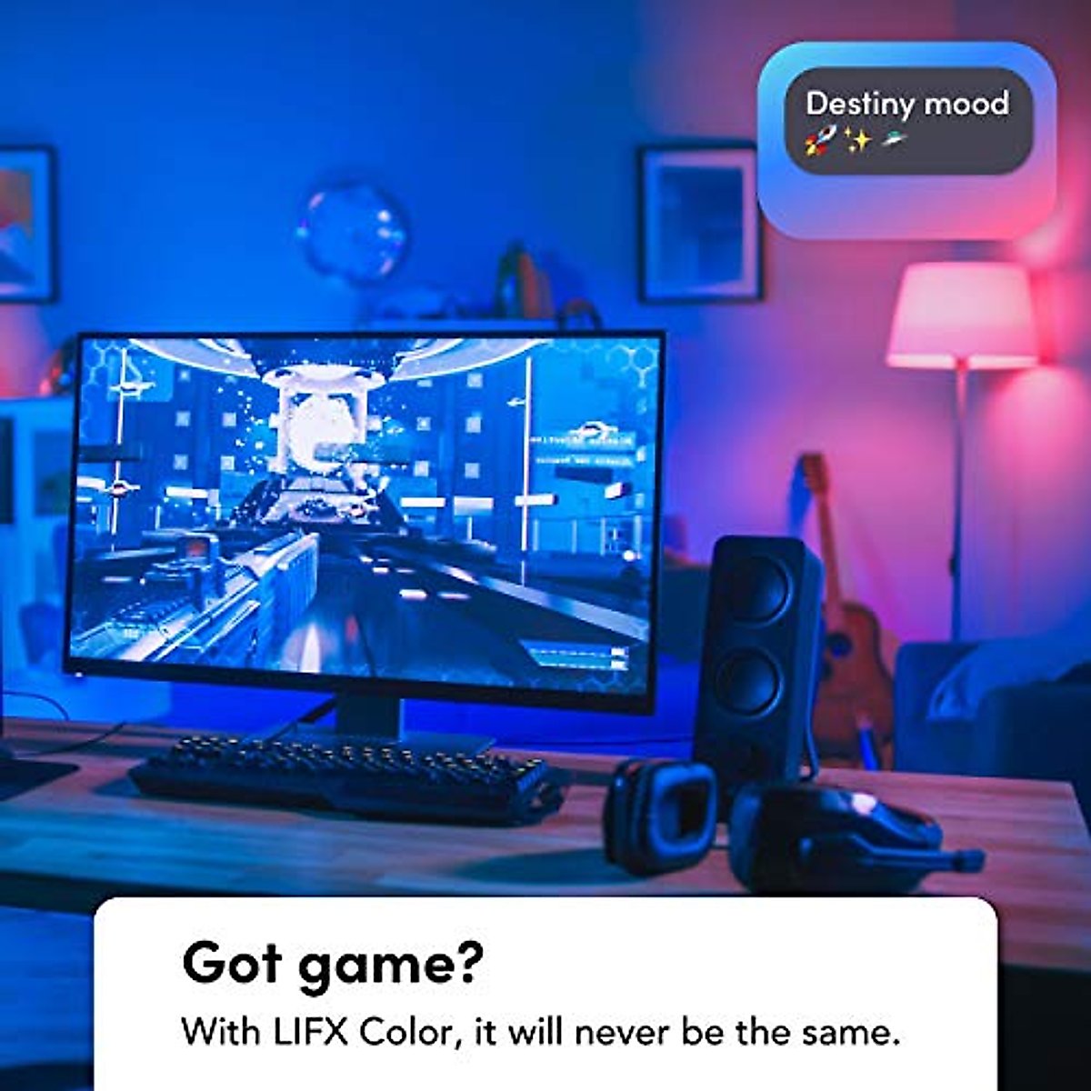 LIFX Color, A19 1100 lumens, Wi-Fi Smart LED Light Bulb, Billions of Colors and Whites, No bridge required, Works with Alexa, Hey Google, HomeKit and Siri, Multicolor