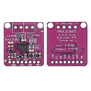 AITRIP 3pcs PT100 MAX31865 RTD Temperature Thermocouple Sensor Amplifier Module Compatible with Arduino Raspberry Pi