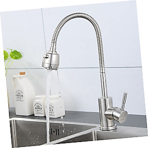 Veemoon Water Tap Faucets for Bath Sinks Bathtub Faucet Kitchen Tap Spigot Kitchen Water Faucet Metal Kitchen Faucet Bath Sink Faucets Bathroom Sink Faucets Taps Single Sink Cold Water