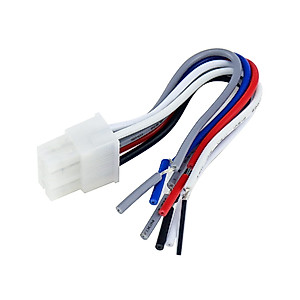 S SYDIEN 1Pc Black High to Low 2-Channel Line Output Converter RCA Car Line Converter Output Adapter