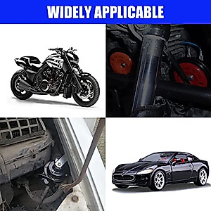 cueclue 2 PCS 12V Car Horn, 300DB Car Snail Horn, Air Horns, Waterproof Motorcycle Modification, for Motorcycles Boat Trucks (Blue)