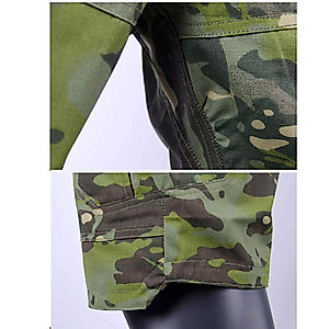Sunnystacticalgear Jungle Hunting Shooting Trousers Combat Pants Camouflage Tactical Shorts - Gray - XS