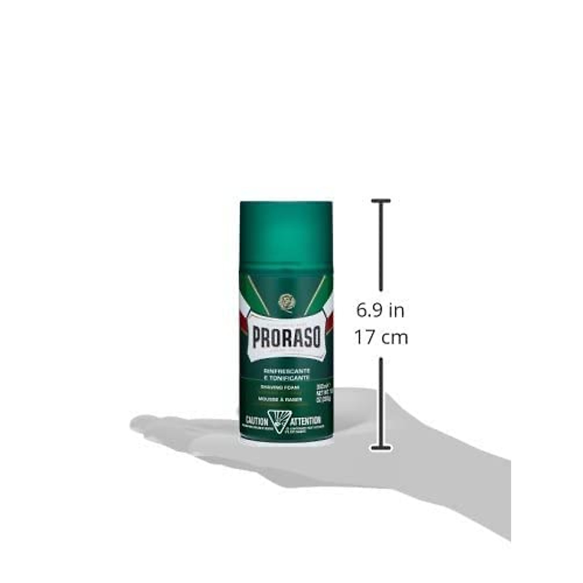 Proraso Shaving Foam, Refreshing and Toning, 10.3 Oz