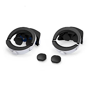 PS VR2 Lens Covers, Dust Cover PS VR2 Lens Protector with Hard Outside Shell and Soft Sponge Cushion - 1 Pair (L1, R1)