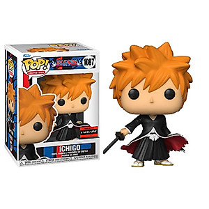 POP Bleach - Ichigo Bankai Tensa Zangetsu (AAA Anime Exclusive) Funko Vinyl Figure (Bundled with Compatible Box Protector Case), Multicolor, 3.75 inches