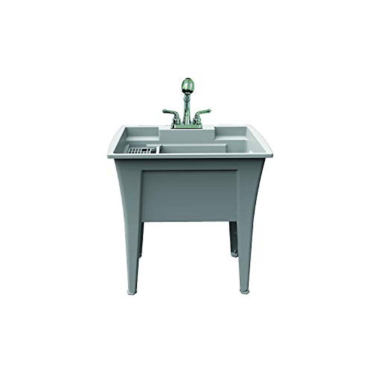 Bath Etc. Fremont Laundry Tub kit With Faucet 32'', White