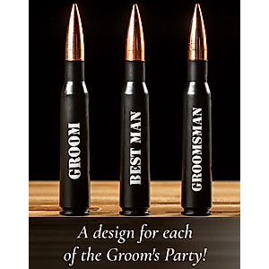 Best Man Gifts for Wedding - Engraved ‘BEST MAN' 50 Cal Bottle Opener I Best Man Proposal Gift I Will You Be my Best Man Gifts
