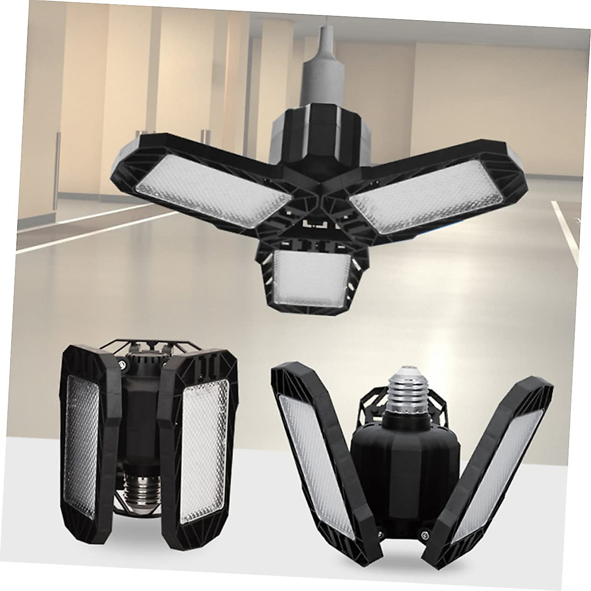 Gadpiparty Garage Lighting Garage Ceiling Led Outdoor Lamps Led Garage Ceiling Lights Led Workshop Lights Garage Daylight Led Garage Lights Led Shop Light Garage Night Light Private Model Abs