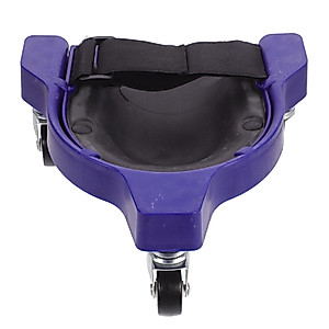 Scicalife Rolling Knee Pad - Durable Heavy-Duty Rolling Knee Creeper with 3 Swivel Casters for Floor Job, Knee Blades for Unisex Adult (Blue)