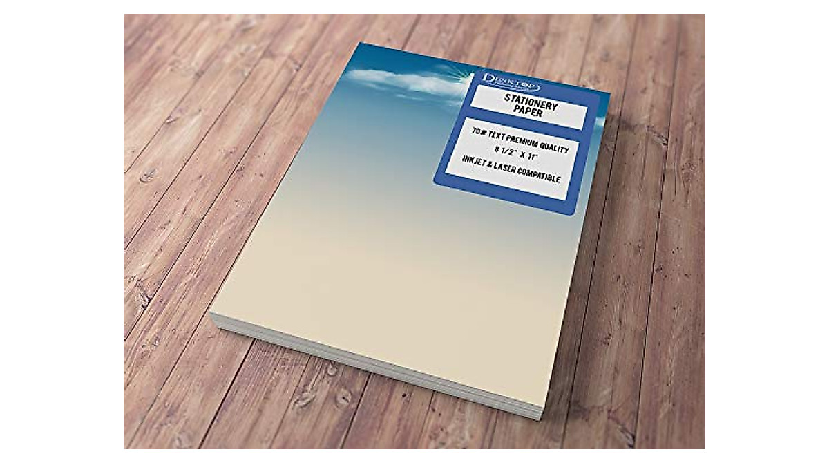 Cross in the Sky Religious Stationery - 80 Sheets