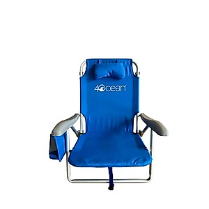 4Ocean Signature 5 Position Lay Flat Backpack Beach Chair