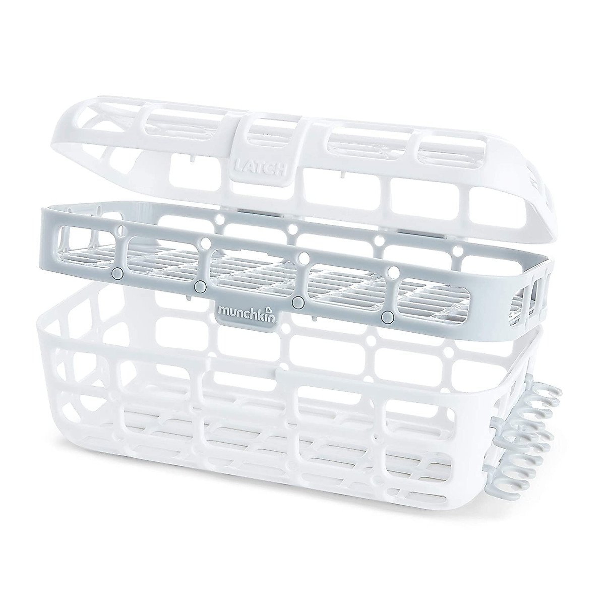 Munchkin High Capacity Dishwasher Basket, Colors May Vary