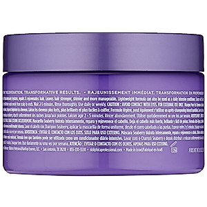 Obliphica Seaberry Hair Mask - Deep Conditioning Hydrating Treatment for Dry and Damaged Hair - Moisturizing Hair Repair and Growth Mask for Medium, Coarse, and Color-Treated Hair - 8.5 Ounces