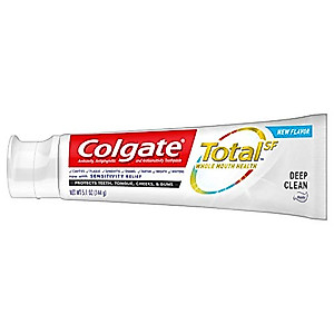Colgate Total Toothpaste, Deep Clean - 5.1 Ounce (Pack of 4)