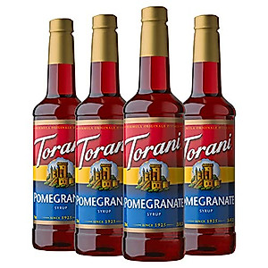 Torani Syrup, Pomegranate, 25.4 Ounces (Pack of 4)