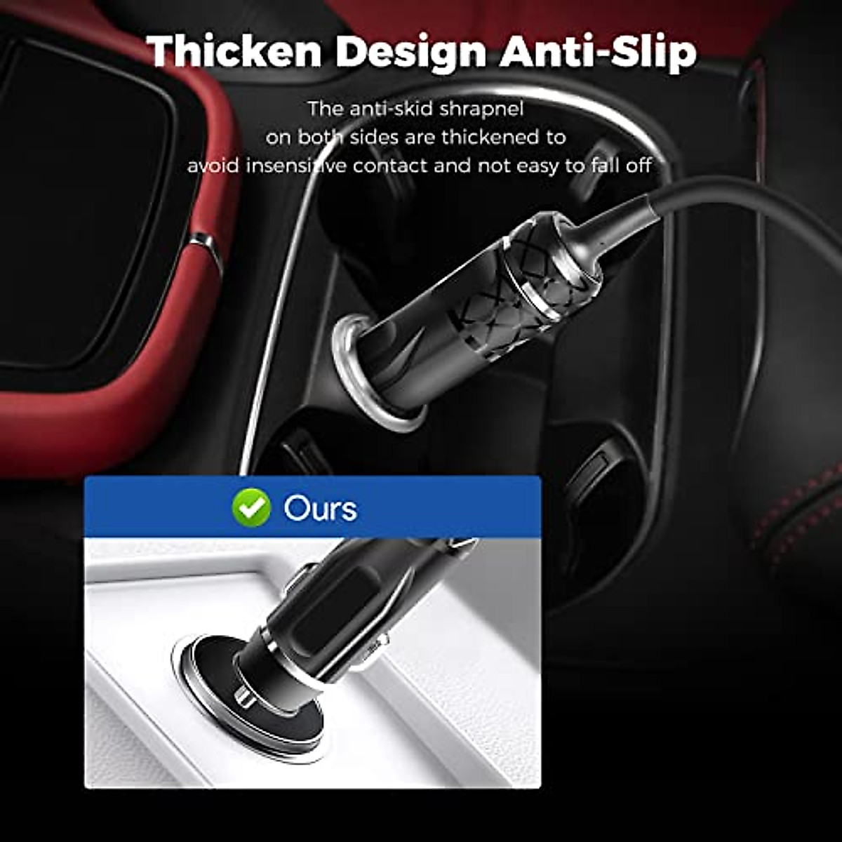 KFD DC Adapter Fridge Car Charger for Alpicool Dometic ARB ICECO Setpower JoyTutus Rockpals Aspenora Ausranvik AstroAI Kalamera Portable Refrigerator Car Freezer Cooler Cigarette Lighter Plug