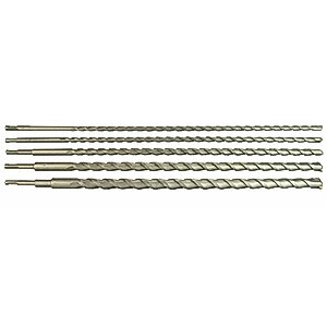 Steel Dragon Tools 5 Piece 24" SDS Masonry Drill Bit Set fits Milwaukee Hilti Bosch Tungsten Carbide Tip 3/8", 1/2", 5/8", 7/8" & 1"