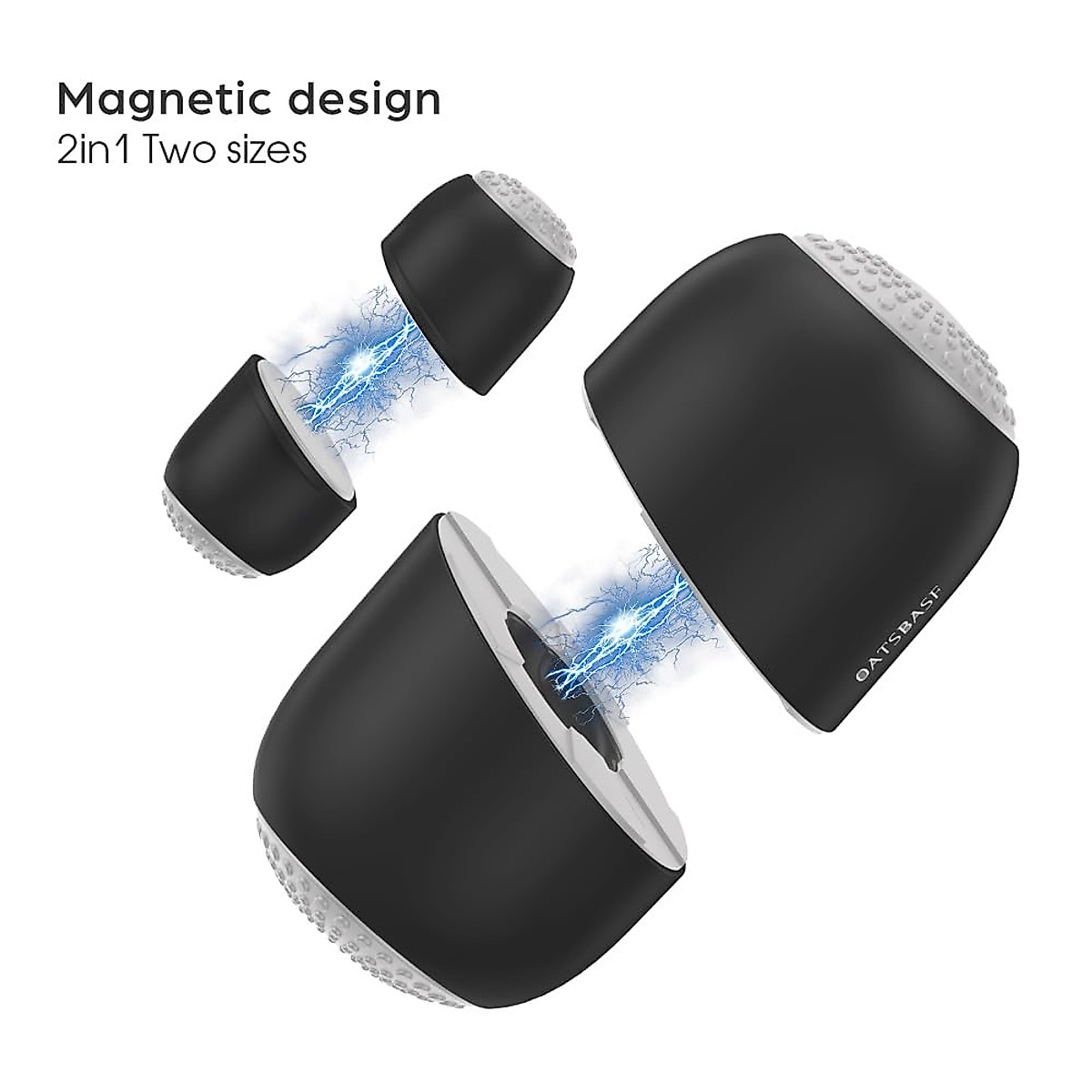 nediea Laptop Risers for Desk, Mini Laptop Cooling Stand, Magnetic Pads Keyboard Riser, Ergonomic Laptops Feet, Compatible with MacBook Air Pro, with Dell, with HP, More 10-15.6” Laptops