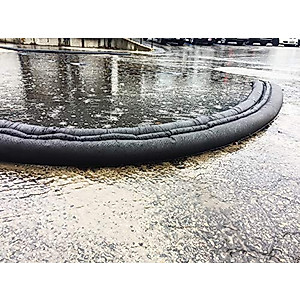 Quick Dam Grab & Go Flood Kit includes 5- 10ft Flood Barriers in Bucket