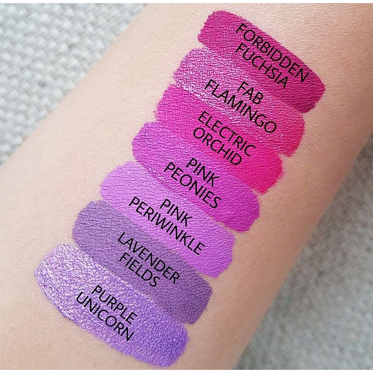 Aromi Matte Liquid Lipstick | Long-Lasting, Smudge Proof, Purple Magenta Lip Color, Waterproof, Pink Raspberry, Paraben, Phthalate, + Gluten Free (Forbidden Fuchsia)