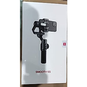 Zhiyun Smooth 5S Gimbal Stabilizer for iPhone 14 Pro Max Plus 13 12 X Xs Xr 8 Android Smartphone Gimbal Portable 3-Axis Handheld Phone Gimbal for Video YouTube Vlogging TikTok zhi yun Smooth 5 Upgrade