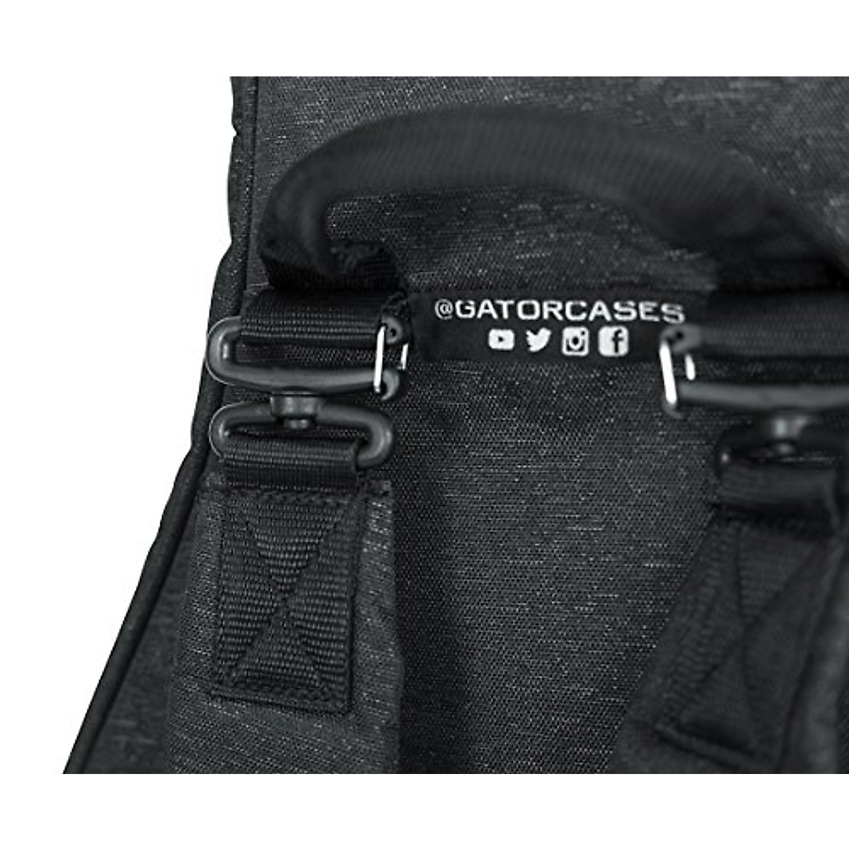 Gator Cases Transit Series Electric Guitar Gig Bag; Charcoal Black Exterior (GT-ELECTRIC-BLK)