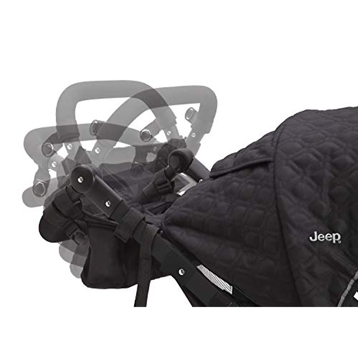 Jeep Cross-Country Sport Plus Jogging Stroller by Delta Children, Charcoal Galaxy