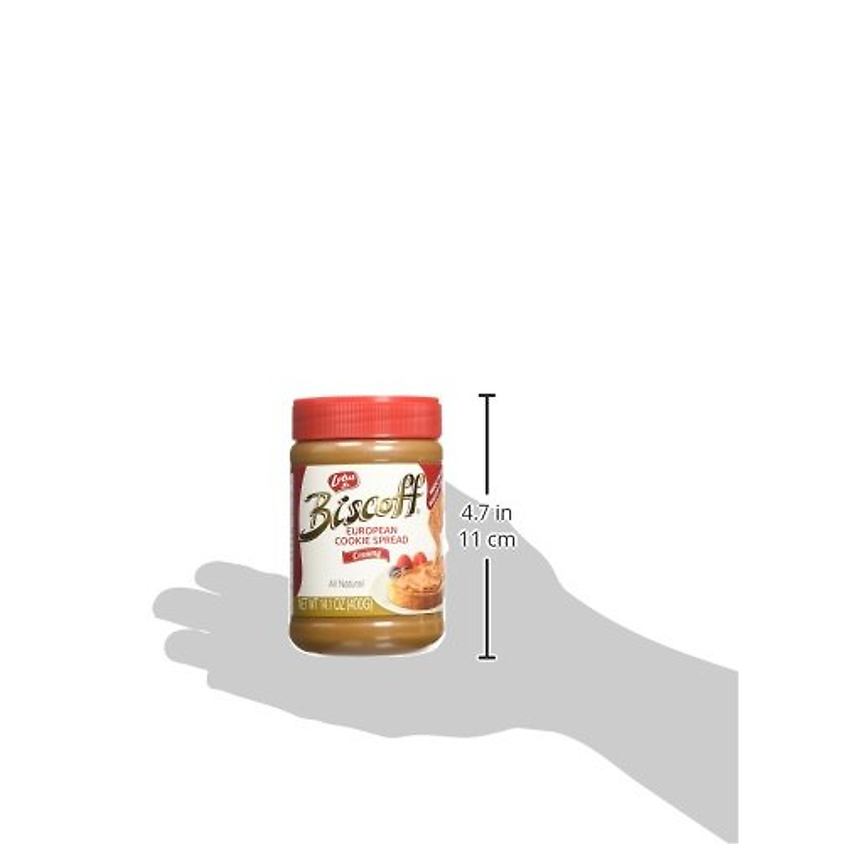 Lotus Biscoff Cookie Spread, 14 Oz