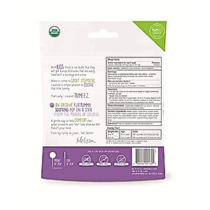 Lolleez Tumeez Organic Tummy Soothing Pops with Honey for Kids for Upset Stomachs/Car Sickness/Nausea, Grape and Apple, Variety Pack, 20 Count, (Pack of 2)