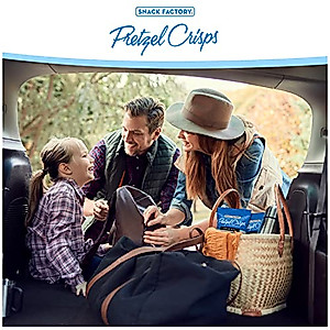 Snack Factory Pretzel Crisps, Original, 1 Oz Snack Bags, 10 Ct