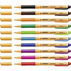 STABILO pointVisco Wallet, 10-Color, 2-4