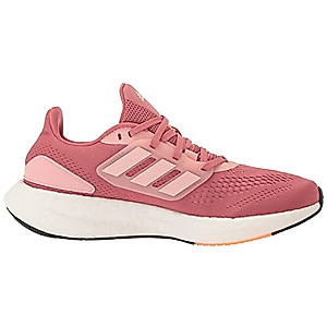 adidas Women's Pureboost 22 Running Shoe, Wonder Red/Wonder Mauve/Beam Orange, 9