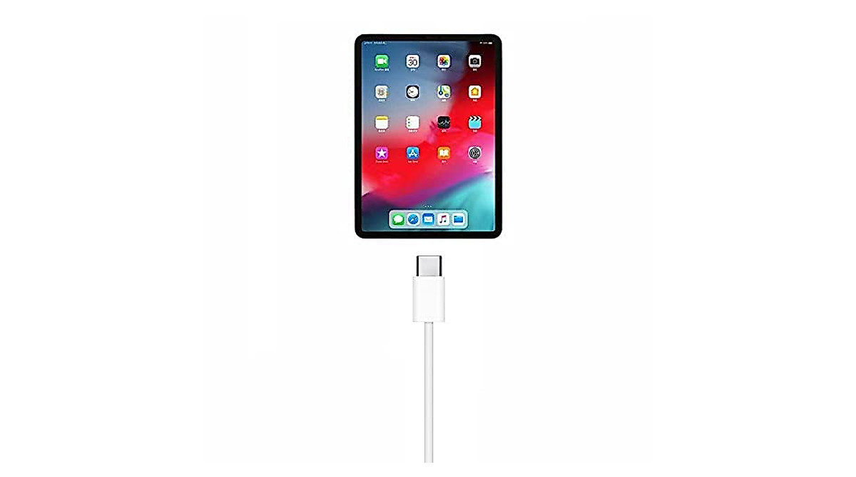 ROORUZ 6.6 Ft USB-A to USB-C Cable for iPad Pro, Mini & Air
