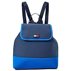 Tommy Hilfiger Ricky II Flap Backpack Neoprene Tommy Navy One Size