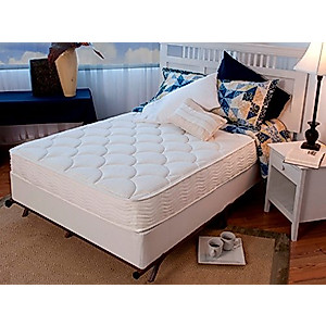 Night Therapy Spring 8 Inch Mattress and BiFold® Box Spring Set, Full